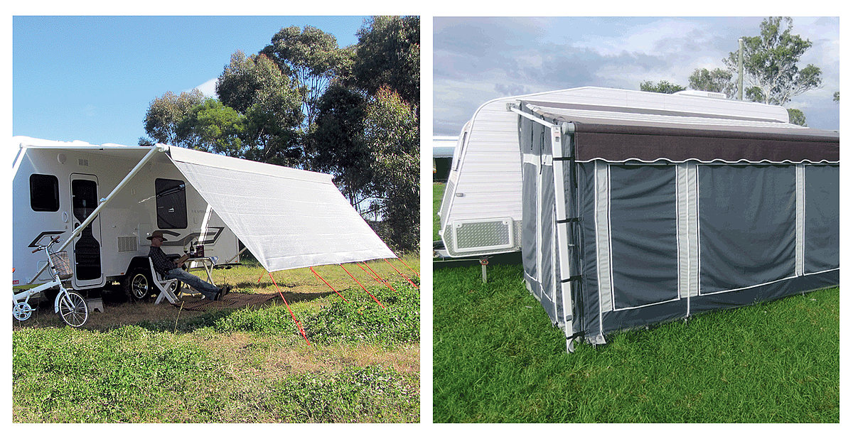 Annexes vs Caravan shade screens