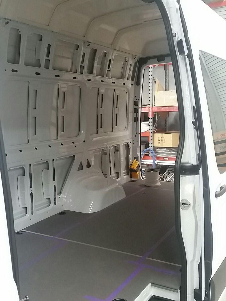 Custom Mobile Library van fit out